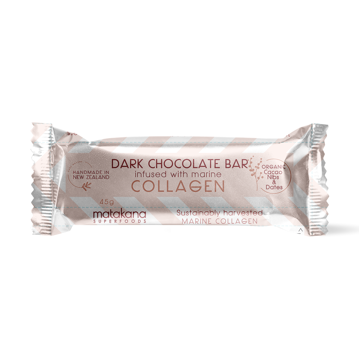 Dark Chocolate Collagen Bar – Matakana Superfoods
